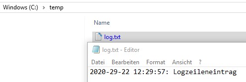 PowerShell Log-Files: Logging in eine Textdatei